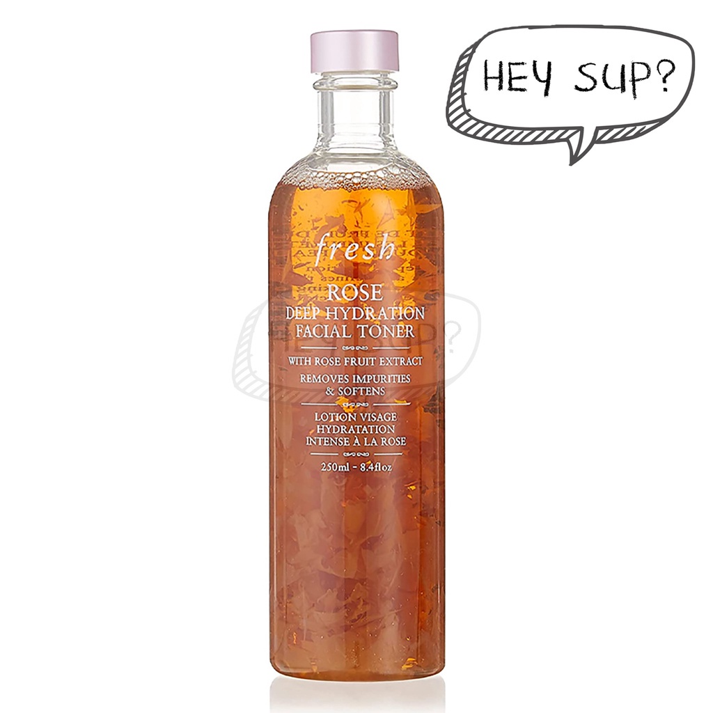 Fresh Rose Deep Hydration Facial Toner (250ml) | Shopee Philippines