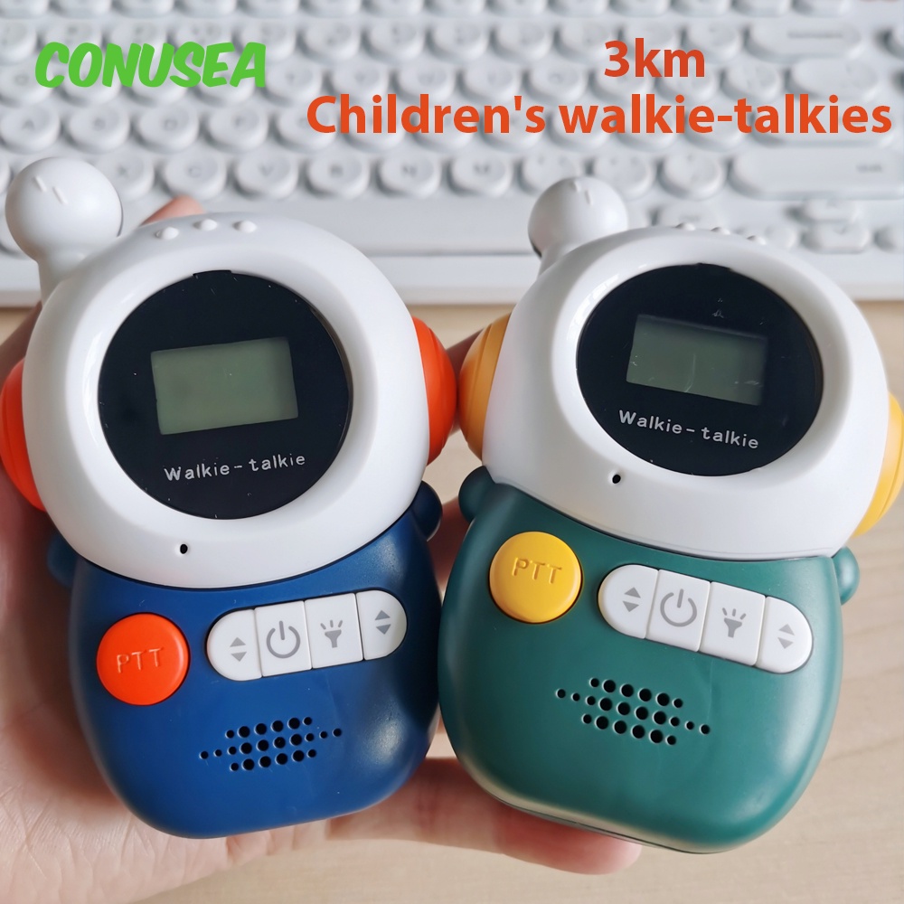 2Pcs Walkie Talkie 3Km Mobile Phone for Kids Children 2 Pieces Cartoon ...