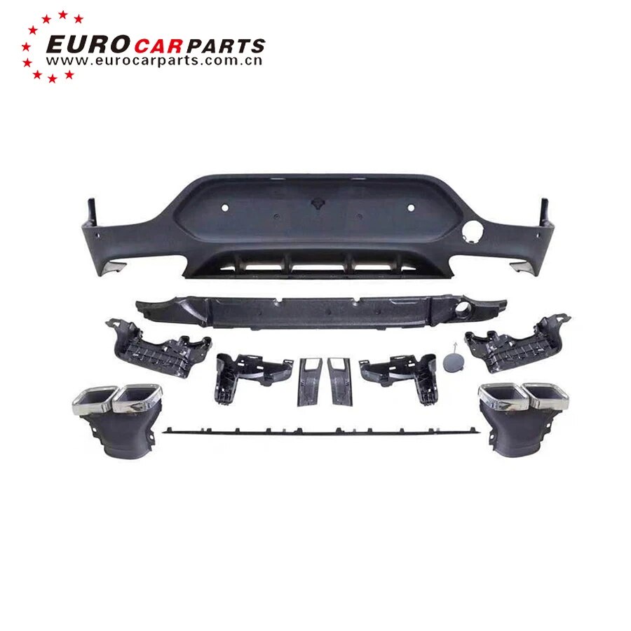 GLC Class X253 GLC63 Coupe Rear Bumper Lower Lip Splitter Prorecrtor ...