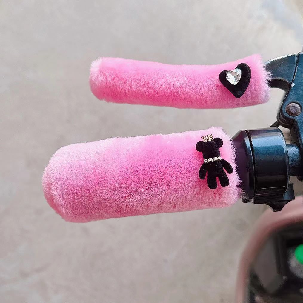 Newest 2023 Autumn And Winter Warm Motorcycle Handlebar Cover Non-Slip ...