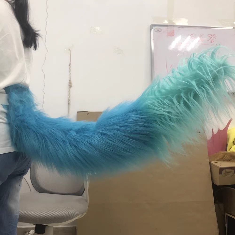 LOL Ahri Tail New Skin Tails Nine-Tailed Fox Cosplay Replica Prop Stage ...