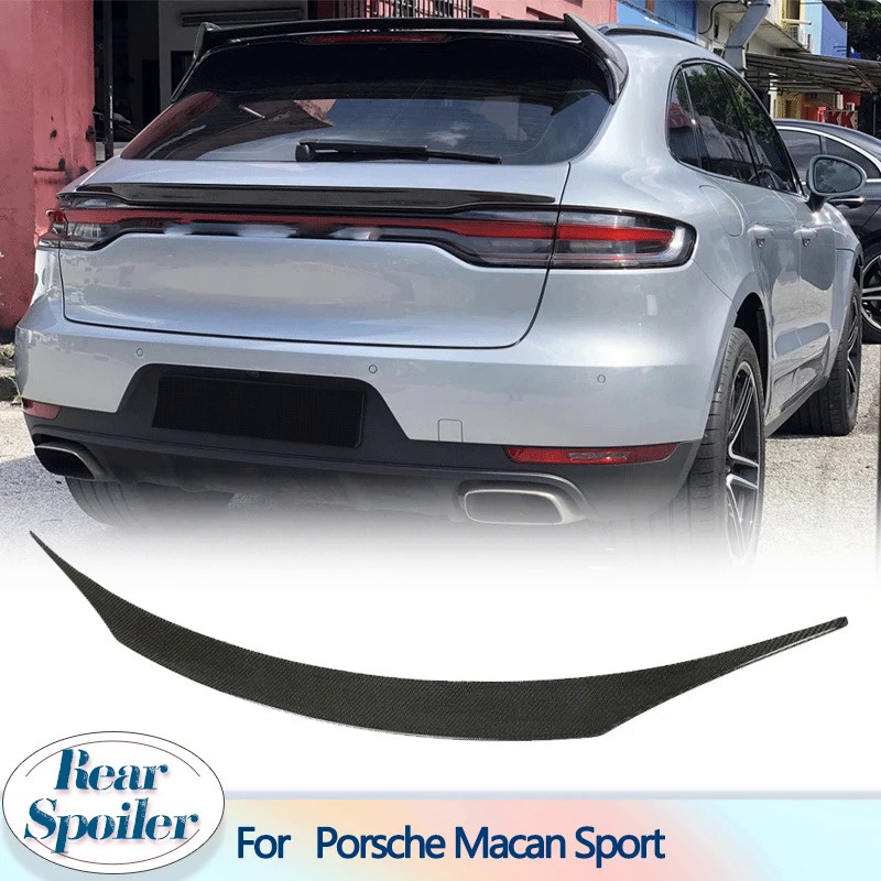 Car Rear Trunk Spoiler Wing for Porsche Macan Sport 4-Door 2022 2023 ...