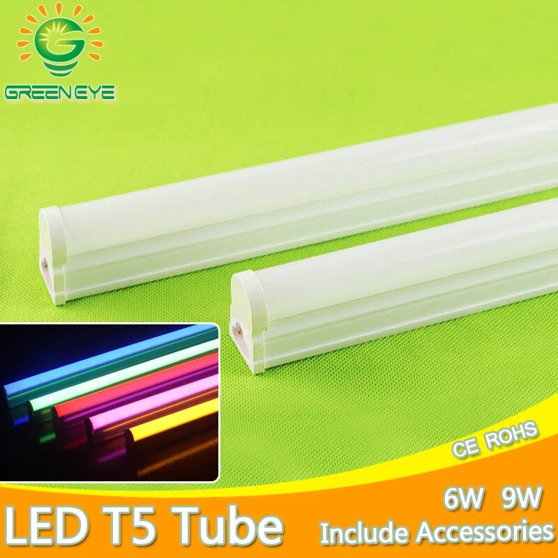 Aluminum Integrated 9W 6W LED Tube T5 Light 220V 60cm 30cm T5 Tube Lamp ...