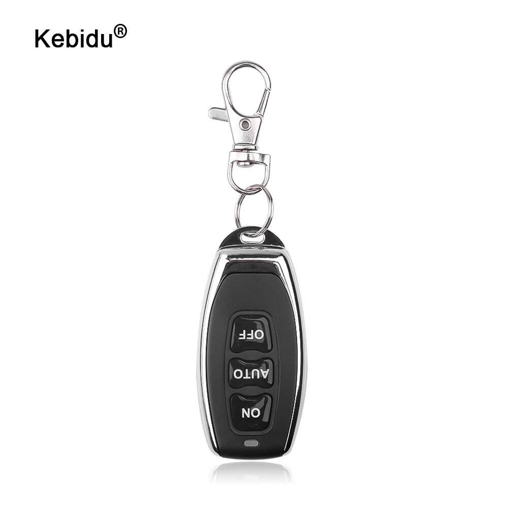 ☾kebidu Wireless 3 Buttons Remote Control Duplicator Copy Code 433Mhz ...