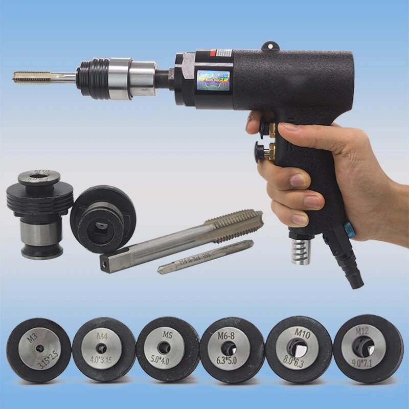 ♠Pneumatic Tapping Machine Handheld Tapping Machine Pistol Pneumatic ...