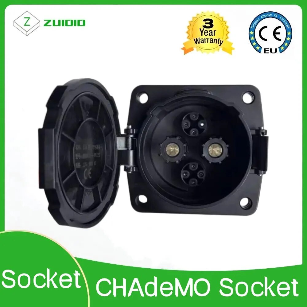 CHAdeMO Socket EVSE Gen 2 125A 150A 200A DC Fast Charge Level 3 ...