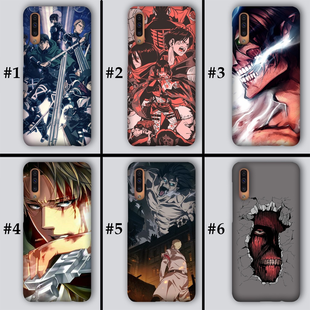 Anime Attack On Titan Design Hard Phone Case for Oppo A57/A77/A77s/A17K ...