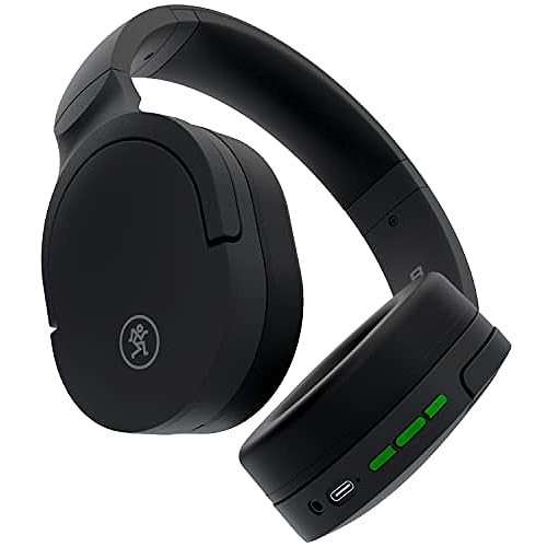 MACKIE MC-40BT Microphone & Wireless Headphones with Built-in Remote ...
