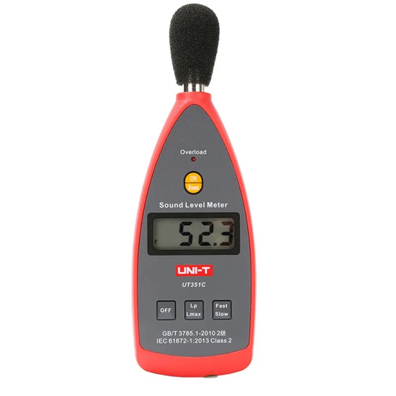 ☮UNI-T UT351C noise meter digital sound level measurement volume ...