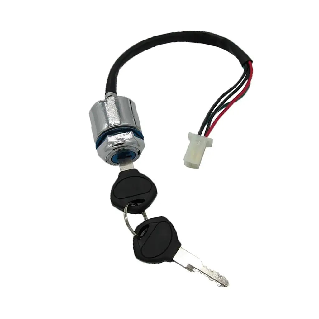 ♛4 Wire Pin Ignition Key Switch for Go Kart ATV Quad Dirt Bike Scooter 유Z