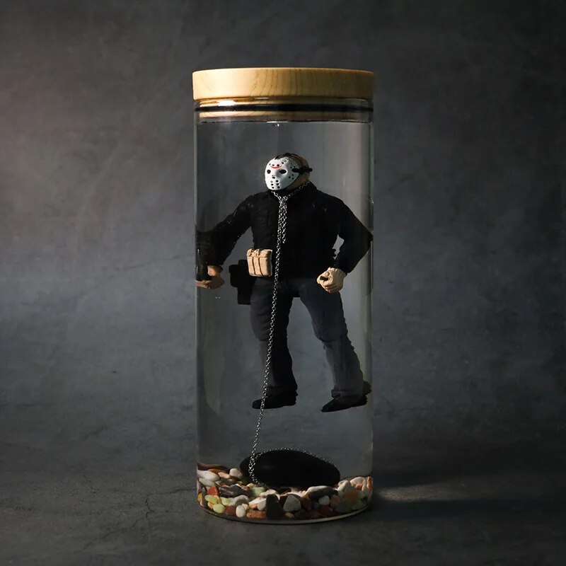 Friday The 13th Jason Voorhees Collector Water Lamp Horror Figurine ...