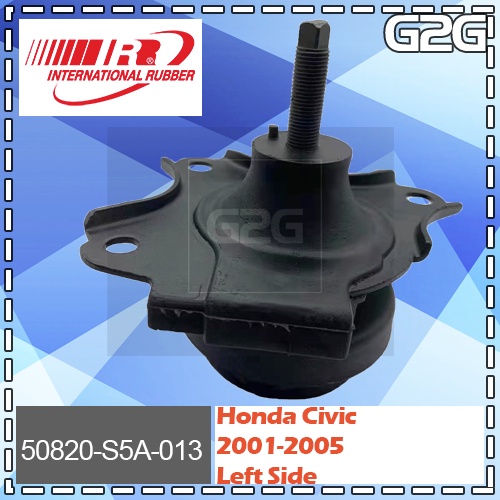 Engine Support Left International Rubber 50820-S5A-013 Honda Civic 2001 ...