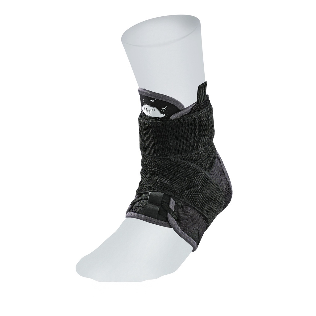 Mueller HG80 Soft Ankle Brace with Dynamic Figure-8 straps and Nylon ...
