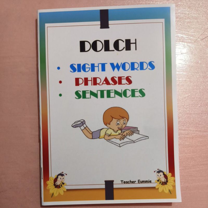 Dolch Sight Words, Phrases and Sentences | Shopee Philippines