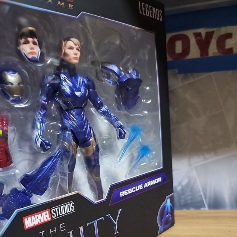 Marvel Legends The Infinity Saga Rescue Armor Hasbro (Complete ...