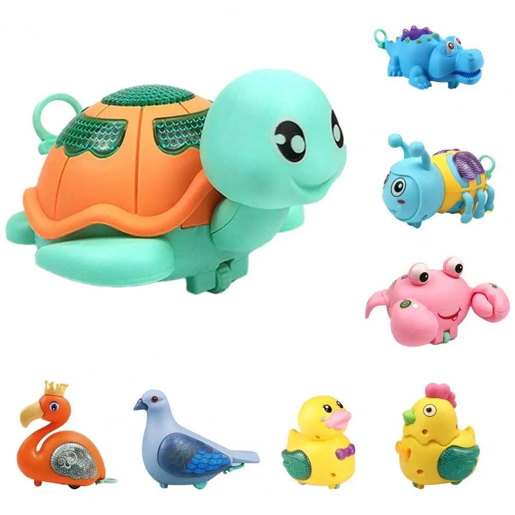 ☇Animal Wind-up Toy Lighting High Simulation Educational Turtles ...