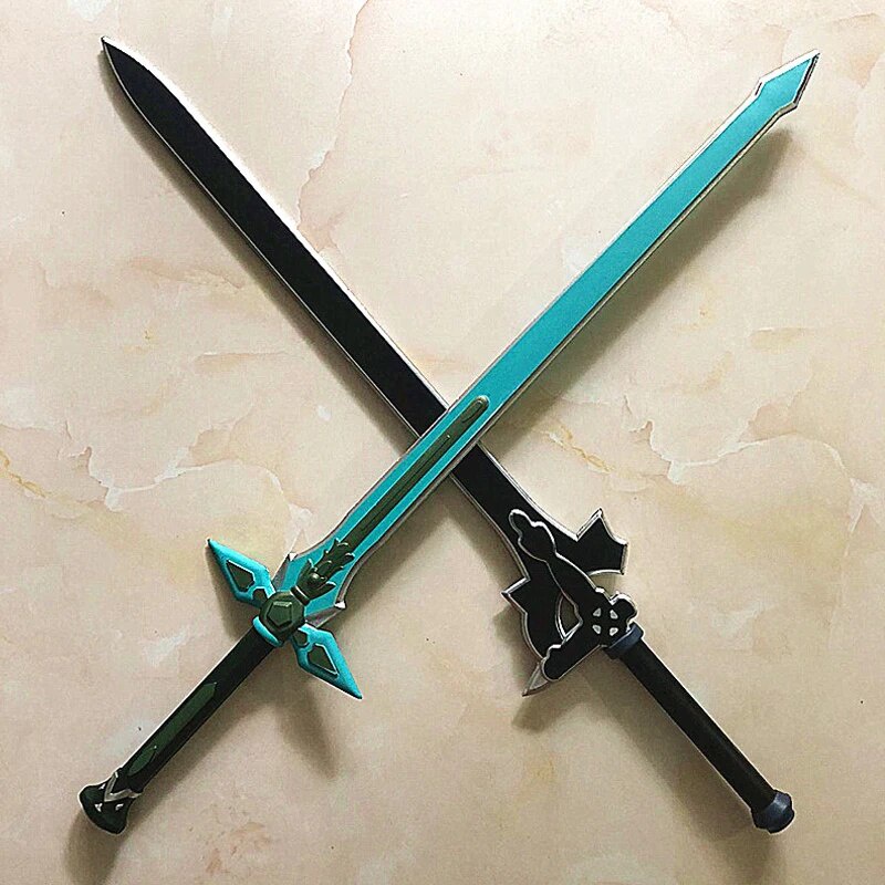 1:1 Sword Art Online SAO 80cm Sword Asuna Weapon Action Figure Kirigaya ...