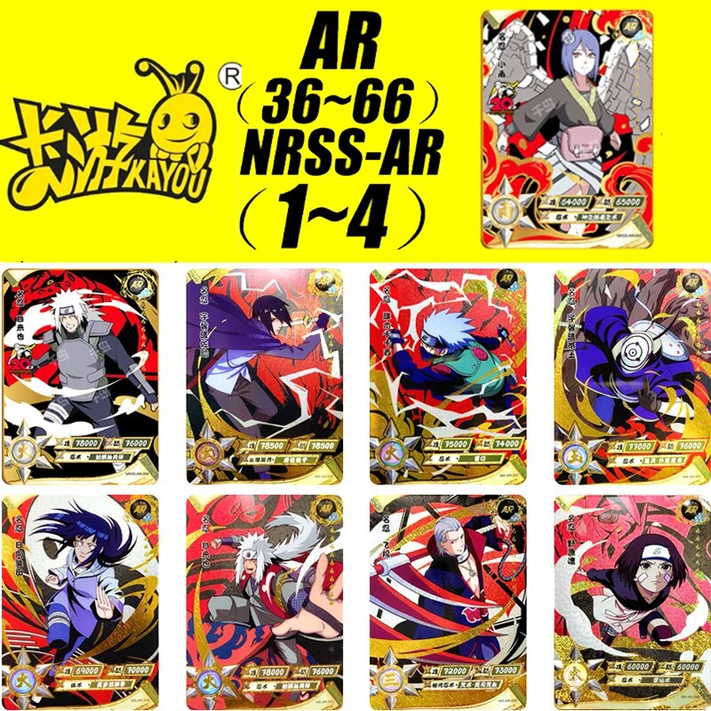Kayou AR Card 36~66 Series NRSS-AR 1~4 Series Naruto Senju Hashirama ...