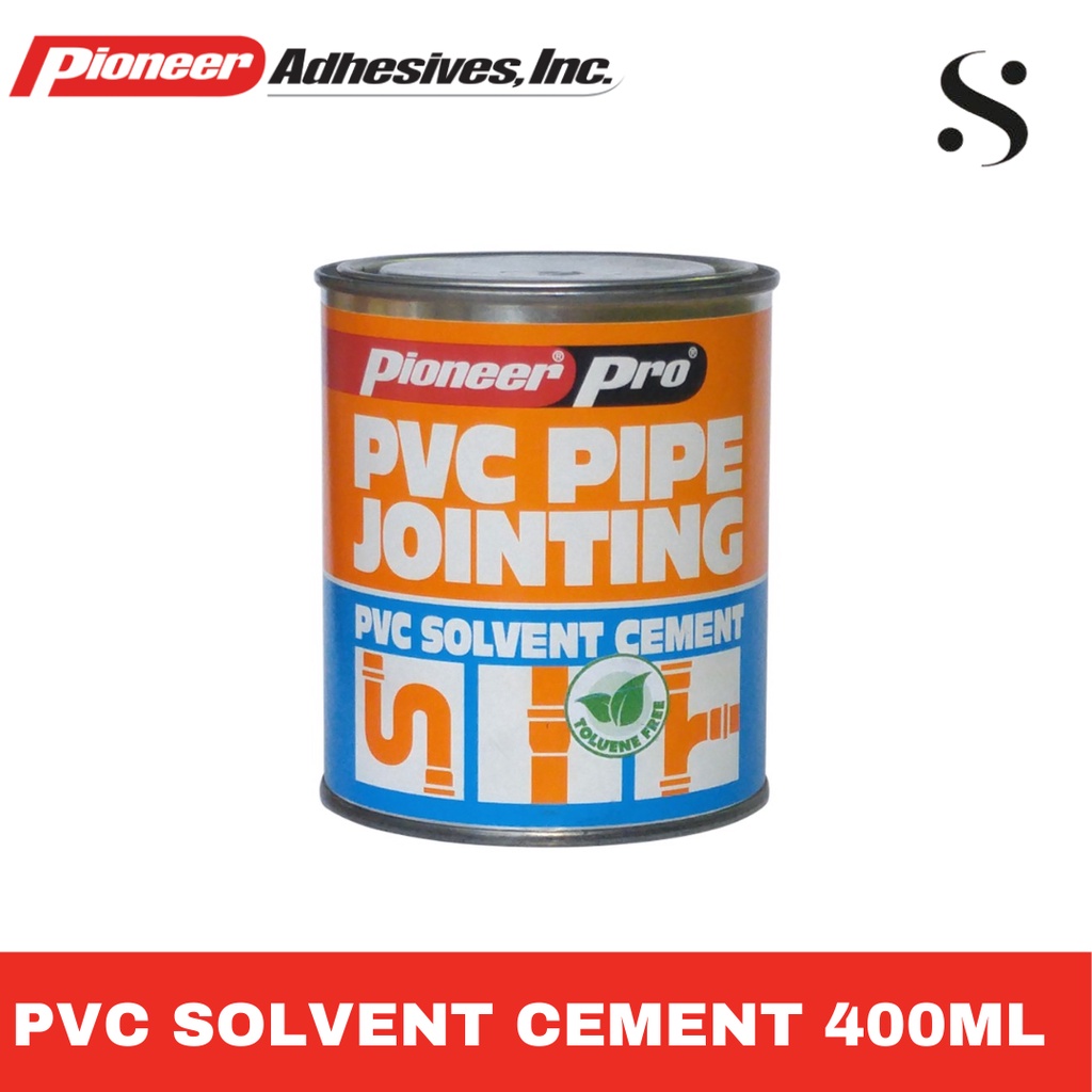 Pioneer Pro PVC Solvent 400ML | Shopee Philippines