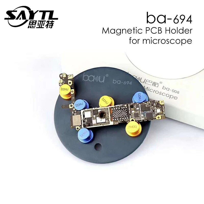 Magnetic PCB holder for microscope Fixture Soldering Auxiliary Clamp ...