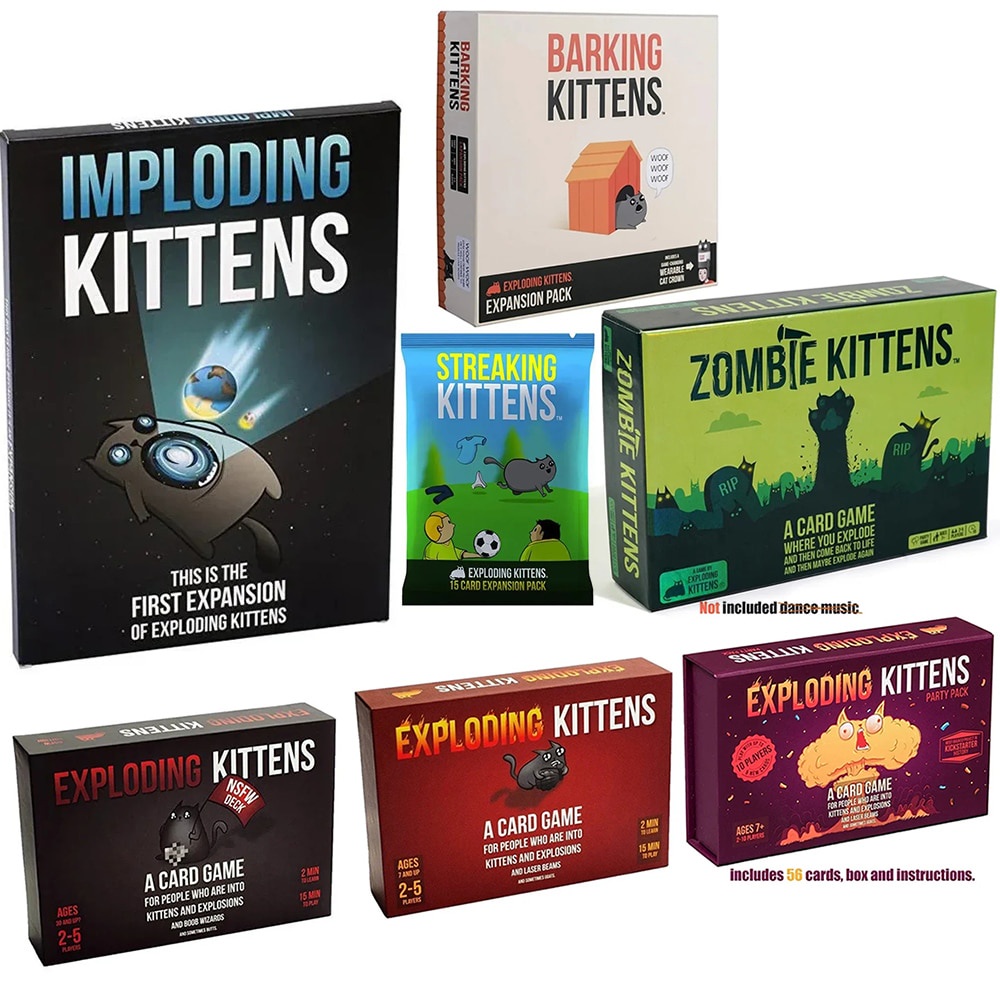 ♚Exploding Kittens Card Game Original Edition NSFW Party Streaking ... ♚Exploding Kittens Card Game Original Edition NSFW Party Streaking ...
