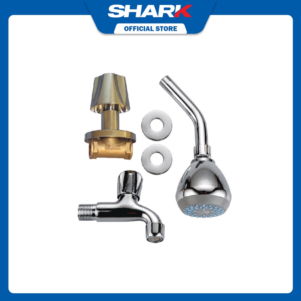 SHARK SF 2551 Shower Valve Set With Head And Faucet | Shopee Philippines