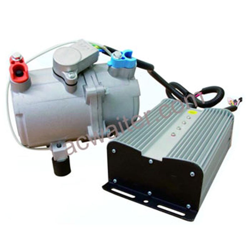 Electric Vehicle F-type 24V Electric Compressor 22cc 3500W for Split ...
