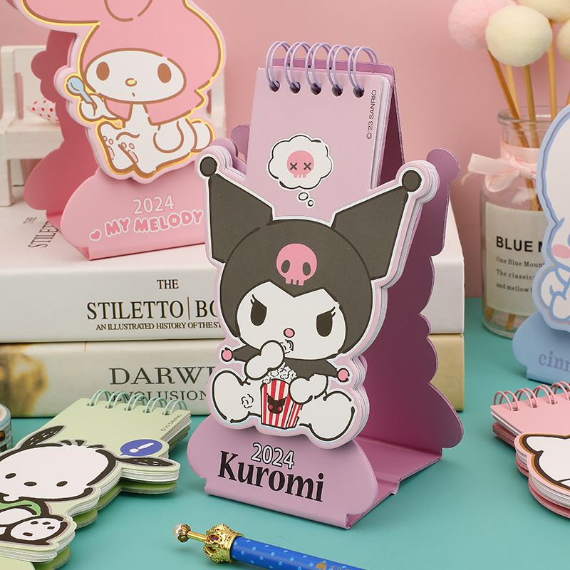 Niche Home Office Calendar Ornaments 2024 Sanrio Special-Shaped Desk ...