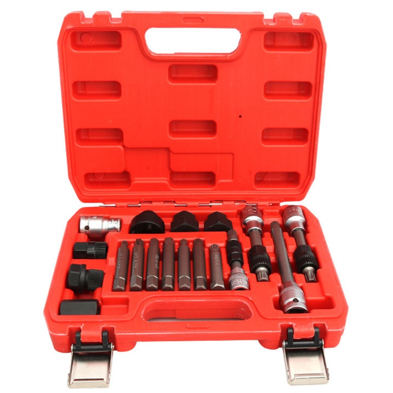 Heavy-duty 18 Piece Alternator Pulley Removal Tool Car Pulley Removal ...