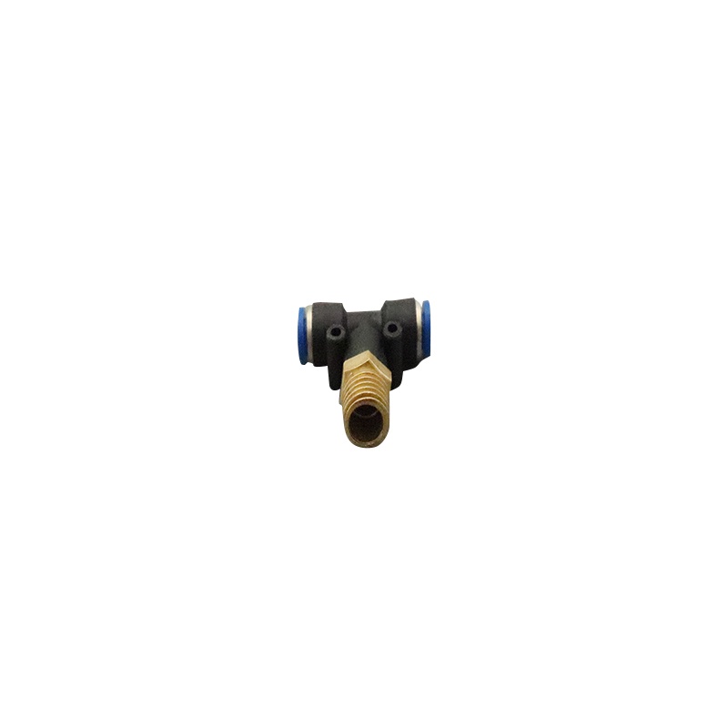 Pneumatic Hose Plastic Connector Quick Insert Joint Thread Male Branch ...