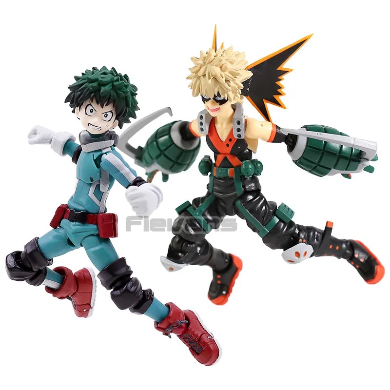 My Hero Academia Figma Katsuki Bakugo 443 Midoriya Izuku 323 Action ...