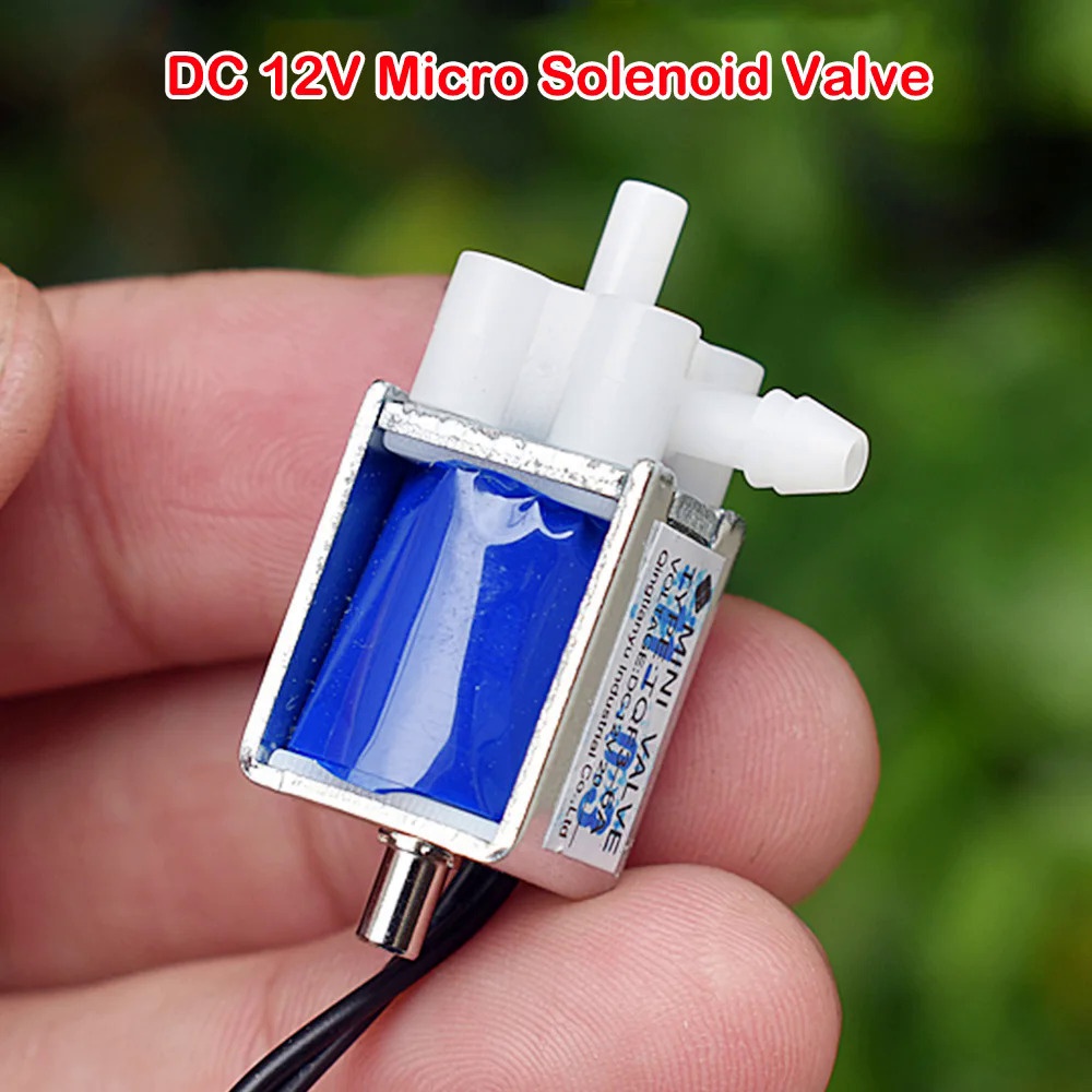 DC 12V Solenoid Valve 2-position 3-way Small Control Valve for ...