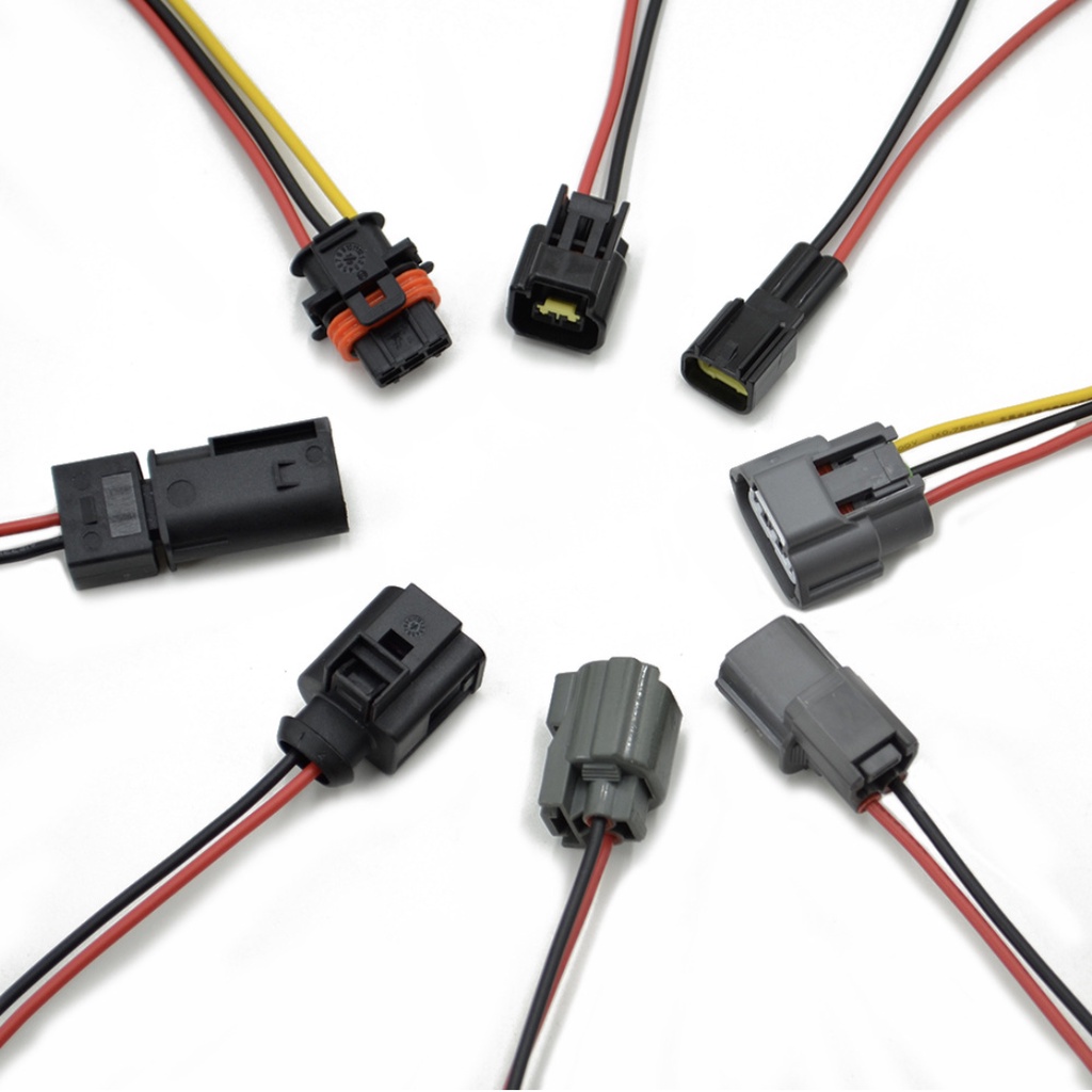 3 Pin Female Generator Alternator Regulator Connectors Plug Electrical ...