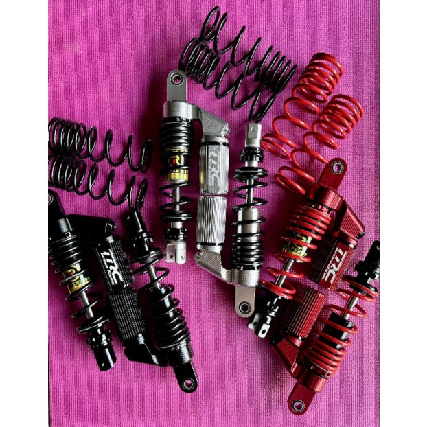 TRC CNC Rear Suspension 305mm 1111-305 Fully Adjustable for Nmax, Aerox ...