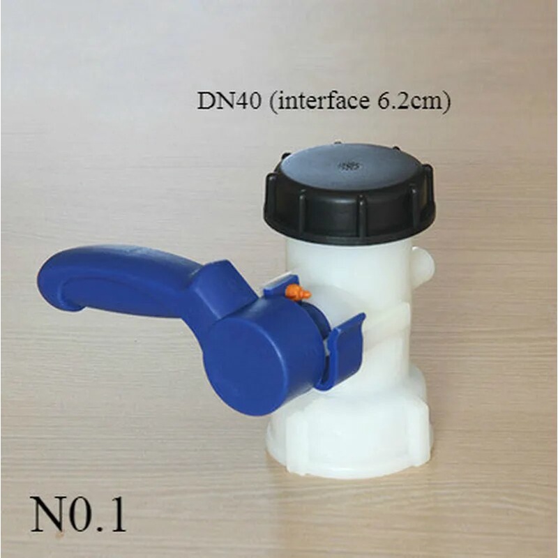 ibc tank ball valve plastic butterfly valve tank container 1000 liter 75mm butterfly valve DN40 ...