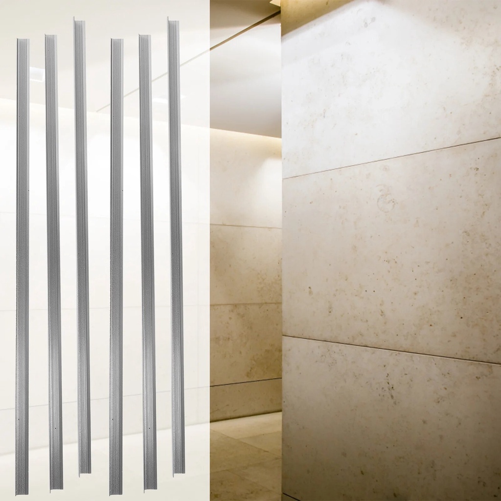 9 Pcs Window Molding L-shaped Edging Ceramic Tile Adhesive Edge Banding ...