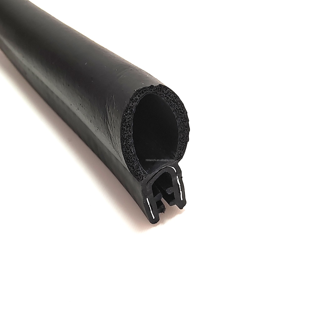 Custom extruded flexible pvc rubber bag Edge sliding door seal for ...