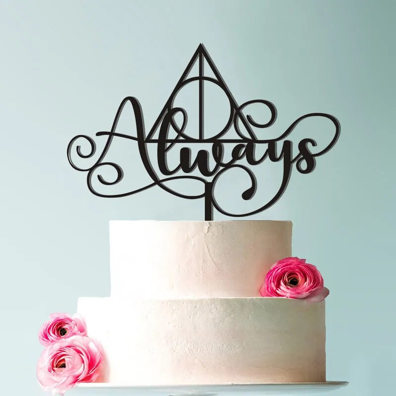 Always Cake Topper Inspired Wedding Cake Topper Always Cake Sign ...