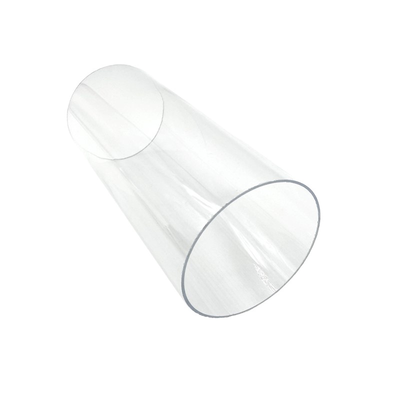 Transparent polycarbonate pipe 200mm diameter and 5mm wall thickness ...