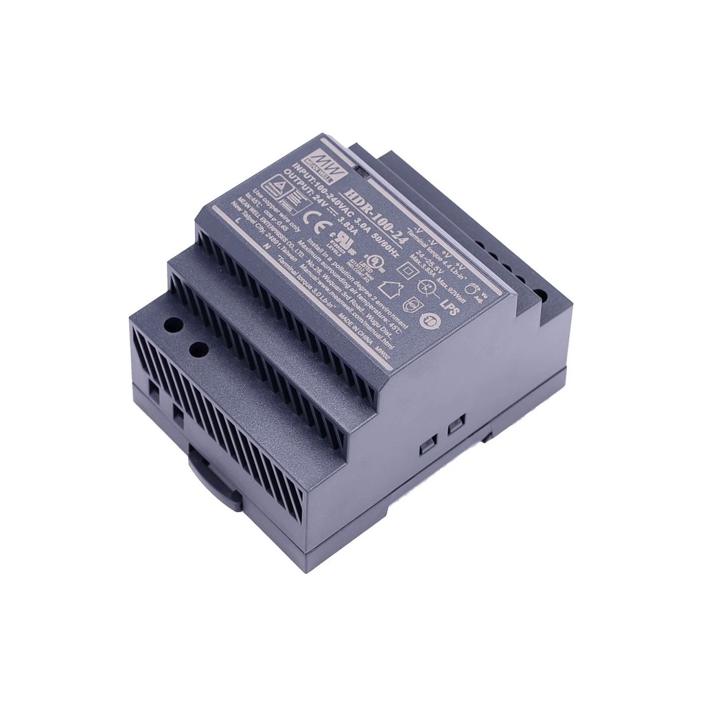 Mean Well HDR-15 30 60 100 150 series DC 5V 12V 15V 24V 48V meanwell ...