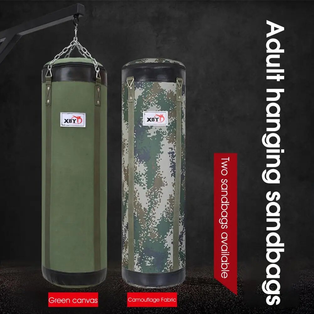 ♨Boxing Bag Canvas Hanging Design Punching Bags Anti-Rust Multi ...