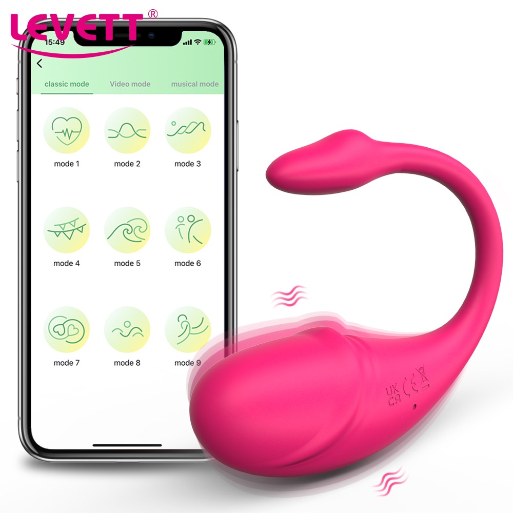 ☭app Remote Egg Vibrator Sex Toys For Women Wearable Bluetooth Kegel