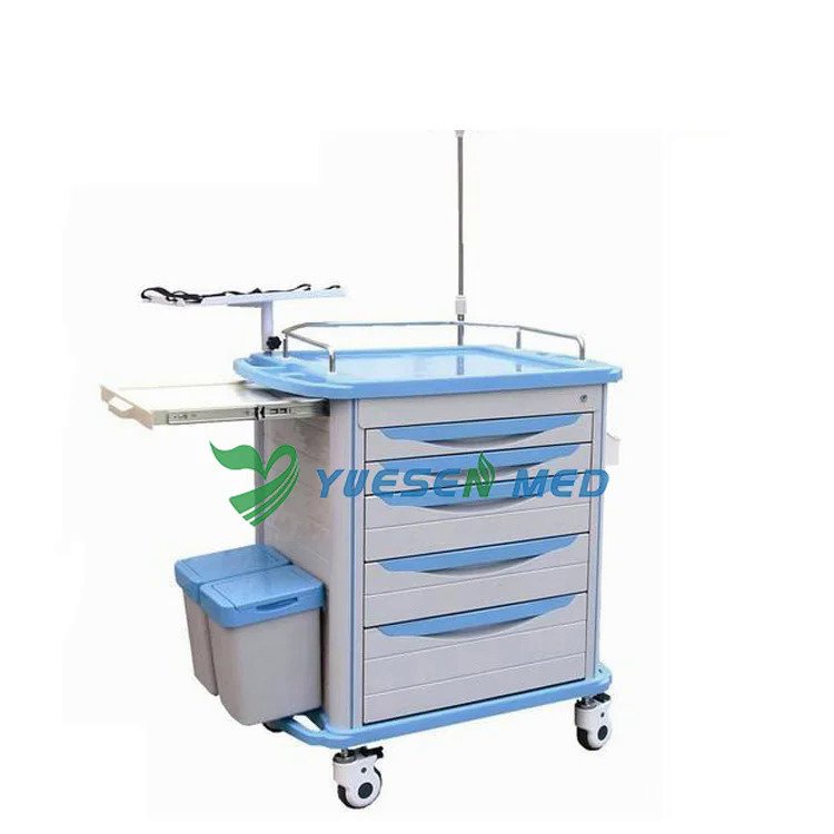 Nursing Emergency Cart Hospital Trolley Medical Crash Cart | Shopee ...