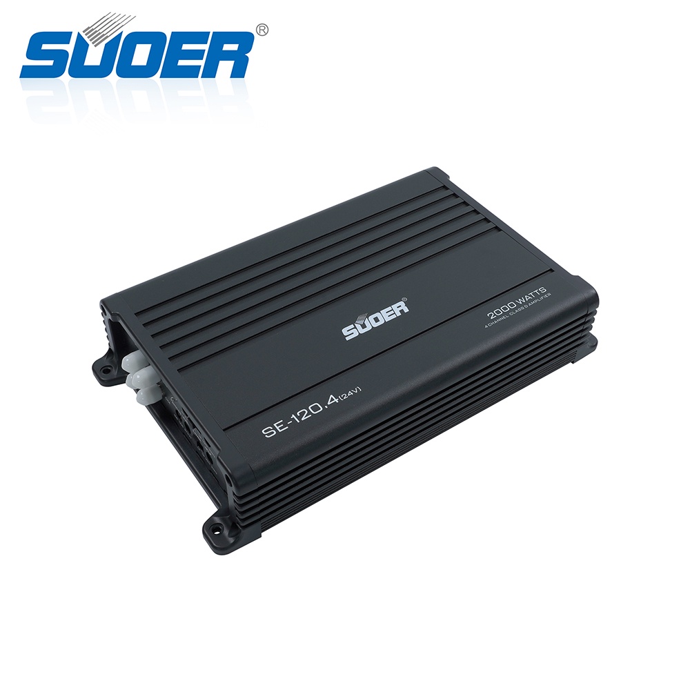 Suoer SE-120.4 High Quality Car Amplifier Brazilian 1500 Watts 4Channel ...