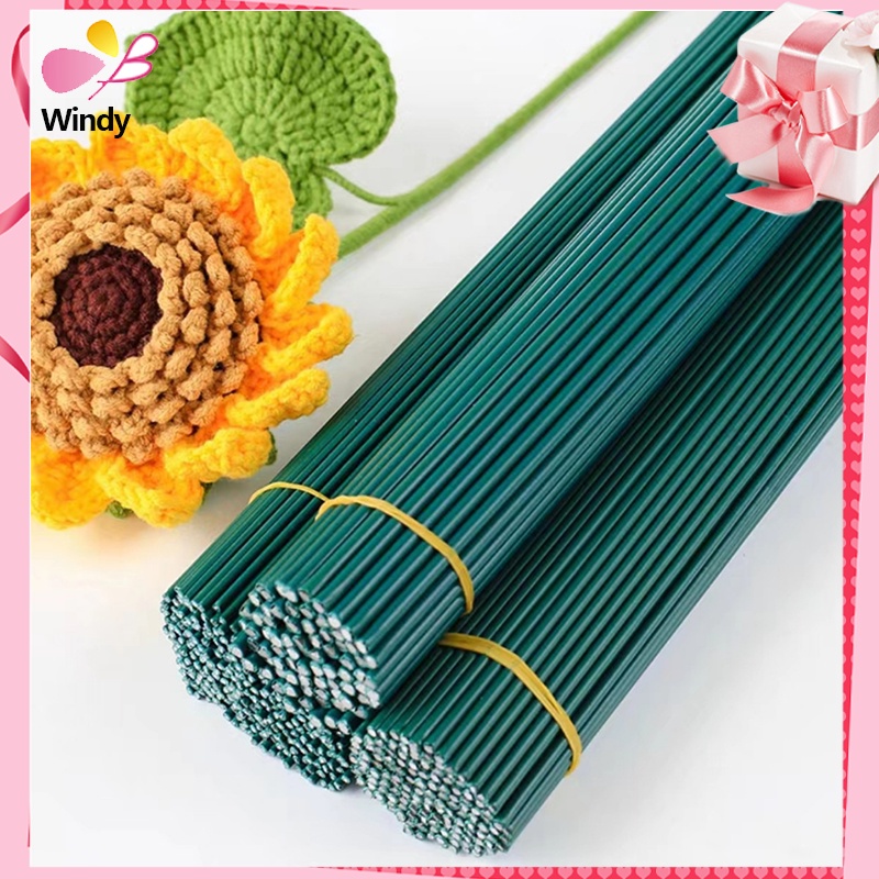 【Windy】Wire mesh flower material diy flower diameter green wire ...