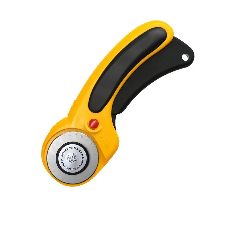 Leather Cutter 45mm Round Blade Rotary Cutter Leather Cutting Hand Tool ...