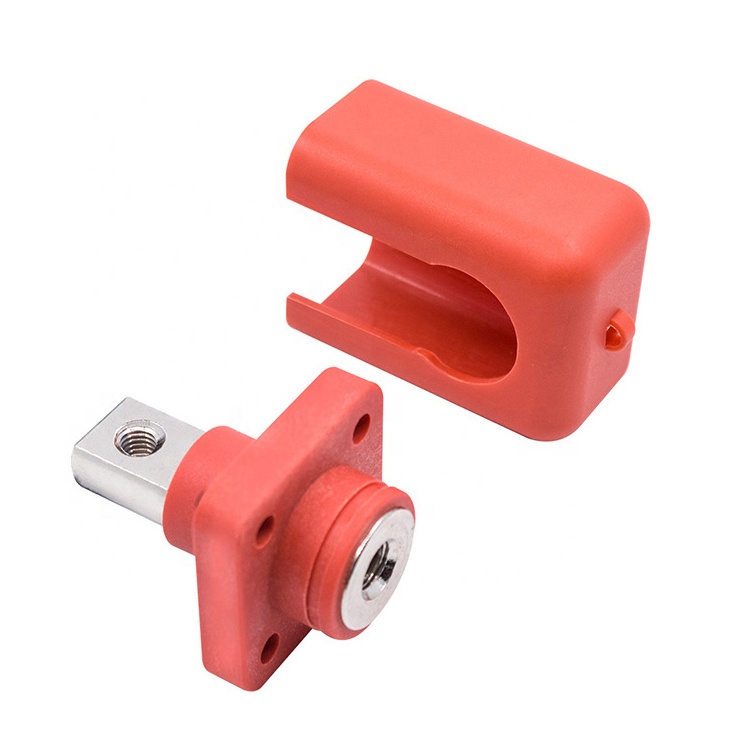 1 pcs M8 M6 200A High Current Terminal Block Copper Through-wall Type ...