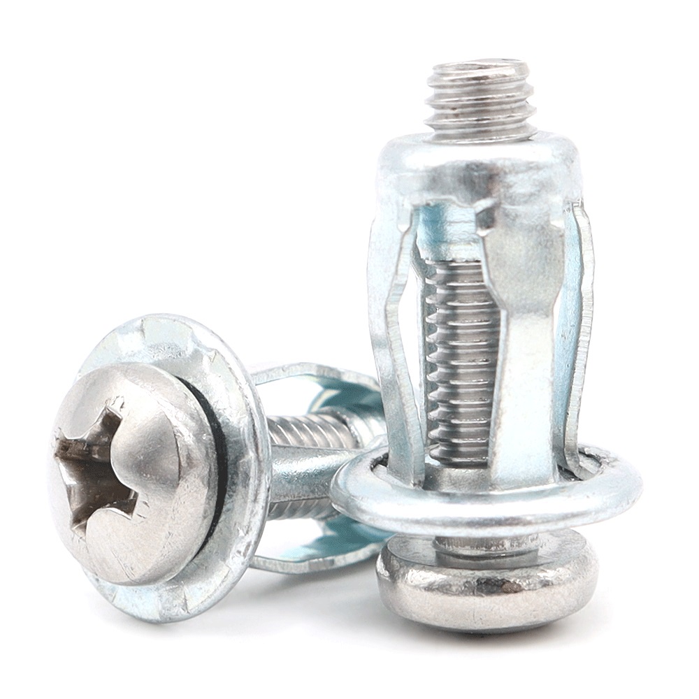 Carbon steel rivet M4 M5 M6 M8 hollow lantern bolt nut petal screw nut ...