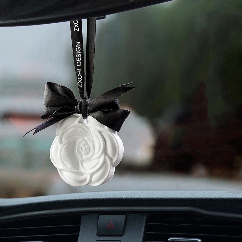 Customized Handmade Ins Style Oval Plaster Diffuser Car Rearview Mirror ...