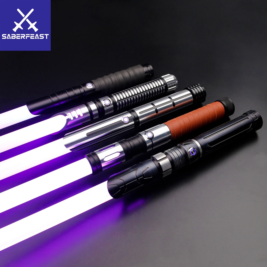 7O8S TXQSABER Lightsaber Neo Pixel Heavy Dueling RGB Laser Sword Metal ...